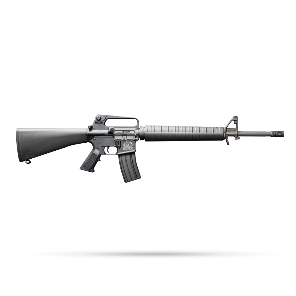 Bushmaster 50th Anniversary Silver Limited Edition Rifle .223 30rd ...